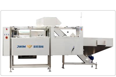 China 80ml-1L Round Bottle Unscrambler Machine 6000 BPH Capacity 2550mm Dimensions for sale