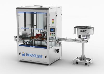 China 6000 BPH Automatic Rotary Capping Machine with 6 Heads for Glass and Plastic Bottles - 380V/4KW Power for sale