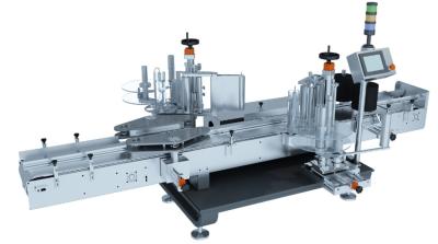 China TN-200LDS Automatic Drum Labeling Machine for 5-30L Bottles with ±2mm Precision and 2000 Drums/Hour Speed for sale