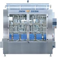 China 5-30L 6 Head Automatic Pesticide Filling Machine 400 BPH Weighing Filler for sale