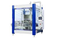China KZ-1D Automatic Plastic Bottle Carton Packing Machine 4-5 Cartons/Min 3KW for Food & Agrochemical Industries for sale