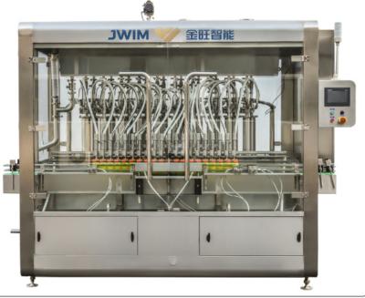 China 8-20 Head Piston Filling Machine for Chemical Liquids 50ml-1000ml Capacity 600-8000 Bottles/Hour for sale