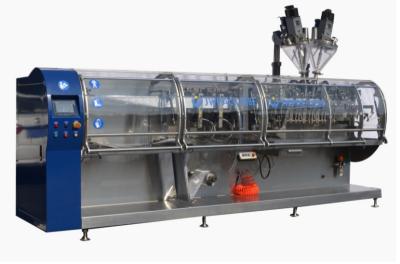 China DXD-180F Automatic Horizontal Pouch Packing Machine 5-200g Capacity 60-120 Pouches/Minute for sale