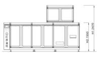 China horizontal Pouch Packaging Line Grocery Automatic Ffs Pouch Packing Machine 40Pouches Min for sale