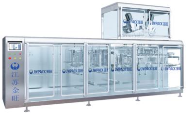 China DXD-180H Horizontal Pouch Packaging Machine 6KW for 5-100g Powder with Twin Filling 80-120 pouches/min for sale