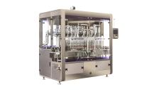 China 16-Head Volumetric Piston Filling Machine 80ml-1000ml Capacity 5500 Bottles/Hour for sale