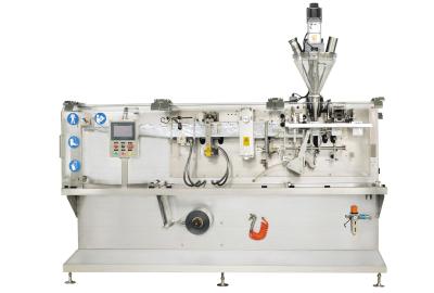 China DXD-130D Automatic Pouch Packing Machine 60pouch/min Capacity 100g Small Pouch Filling and Sealing for sale