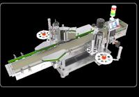 China TN-250LDS Double-Sided Flat Bottle Labeling Machine 1500pcs/h 3KW for Square Containers for sale
