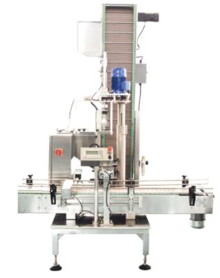 China FX-1B Single Head Screw Capping Machine for 5-30L Drums, 500/Hour Capacity, 35-75mm Cap Range for sale