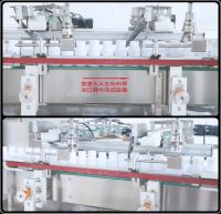 China 5500BPH Automatic Double Head Following Bottle Screw Capping Machine 380V 7.0KW for sale