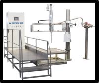 China CC-1000 45BPH 200L Automatic Barrel Filling Machine with ±0.2% Accuracy and 1500kg Capacity for sale