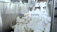 China LP-200E Robotic Bottle Unscrambler Machine 80-1000ml Capacity 10000BPH with Quick Size Changeover for sale