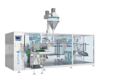 China Automatic Powder Filling Horizontal Premade Pouch Packing Machine 100g-1000g for sale