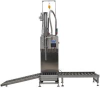 China CC300C Semi-Automatic Weight Filling Machine 50-300L Capacity with 2KW Power for Industrial Liquid Applications for sale