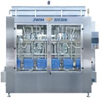 China 4-Head Automatic Liquid Filling Machine 5-30kg Capacity with ±0.2% Accuracy for Industrial Applications for sale