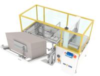 China GPK-40 Automatic Carton Erector Machine 8-10 Cartons/Min 200-450mm Size Range PLC Control for sale