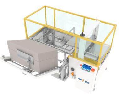 China GPK-40 Automatic Carton Erector Machine 8-10 Cartons/Min 200-450mm Size Range PLC Control for sale