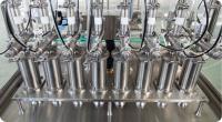 China CCG5000-8AJ Automatic Piston Filling Machine 50-1000mL Capacity 8 Nozzles 380V Industrial Grade for sale