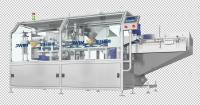 China LP-200E Robotic Bottle Unscrambler Machine 80-1000ml Capacity 10000BPH with Quick Size Changeover for sale