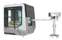 China Rotary Automatic Capping Machine 6500 BPH 6 Heads for 80ml-1000ml Bottles for sale