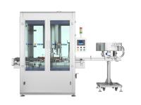 China PLC Rotary Auto Screw Capping Machine 6 Head 50ML-1000ML 6500 BPH for sale