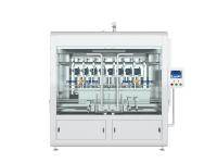 China Automatic High Viscosity Liquid Pesticide Filling Machine 1L-5L 800 BPH Horizontal for sale