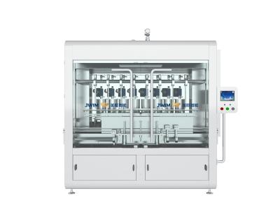 China Automatic High Viscosity Liquid Pesticide Filling Machine 1L-5L 800 BPH Horizontal for sale