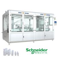 China Monoblock Pesticide Filling Machine 16 Nozzles 12 Capping Heads 10000 BPH 50ml for sale