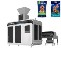China DGD-10K-2A Vacuum Shaping Premade Pouch Packing Machine 2.5-10kg Capacity 6-10 Bags/Min for sale