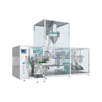 China Automatic Powder Pesticide Premade Pouch Granule Packing Machine 1000g for sale