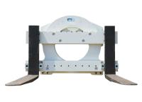 China Class 2 360 Degree Forklift Rotator Attachment Clamp for sale