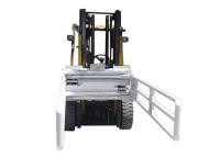 China Clamp Truck Forklift Foam Rubber Clamp Attachment for sale
