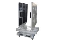 China Marble Log Forklift Clamp Attachment 730mm Height for sale