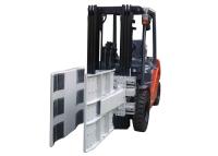 China Forklift Drum Handling Equipment Grabber 4 Drum Sideshifting Forklift Drum Lifter for sale
