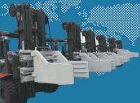 China Waste Paper Pulp Bale Clamps 180 Degree 4 Ton 5 Ton Forklift Bale Clamps for sale