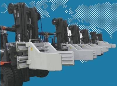 China Waste Paper Pulp Bale Clamps 180 Degree 4 Ton 5 Ton Forklift Bale Clamps for sale