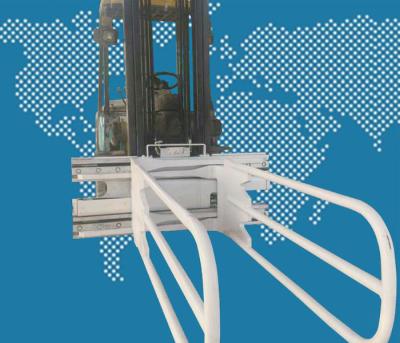 China 2 Ton Forklift Rubber Foam Clamps Forklift Fork Accessories for sale