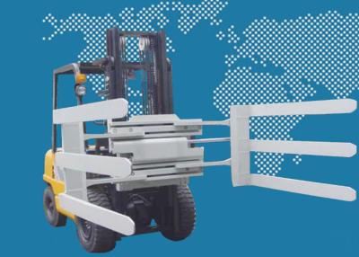China Turnaload Fork Clamp On Forklift Forks for sale