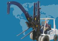 China Steel Forklift Pipe Clamp Attachment Forklift Attachments For Lifting Pipe for sale