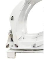 China 360 Rotating Paper Roll Clamp Forklift 2000Kg Lift Truck Parts for sale