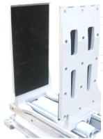 China Cascade Telescopic Appliance Carton Clamp Forklift Attachments 1950mm Open for sale