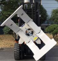 China 1.5t 3t Forklift Paper Roll Clamp Full Rotating Forklift Fork Extensions for sale