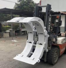 China 2Ton Forklift Paper Roll Clamp Long Arm 813mm for sale