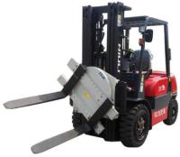 China 3500kg 3000kg Forklift Rotator Attachment With Hydraulic Bin Retainer 360° for sale