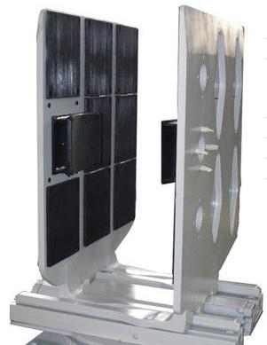 China Tobacco Forklift Box Clamp 1570mm Opening Forklift Parts Manufacturing for sale