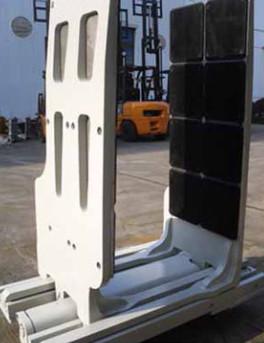 China Wooden Boxes Carton Clamp Forklift Clamp Attachment 1.5T 3306lbs for sale