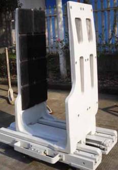 China Rigid Arm Forklift Clamp Attachment 665mm Height Forklift Parts Supplier for sale