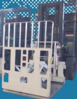 China 6000lbs Push Pull Fork Truck Clamp Attachments Platen Size 380x1220mm for sale