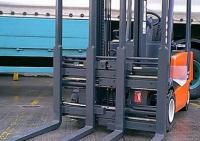 China 2500kg Forklift Clamp Attachment Double Pallet Handler for sale
