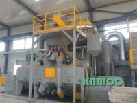 China Mesh Belt Wire Automatic Shot Blasting Machine Through Type for sale